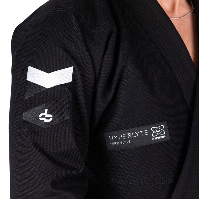 Hyperfly BJJ Gi Hyperlyte 3.0 black/white - Hyperfly Europe