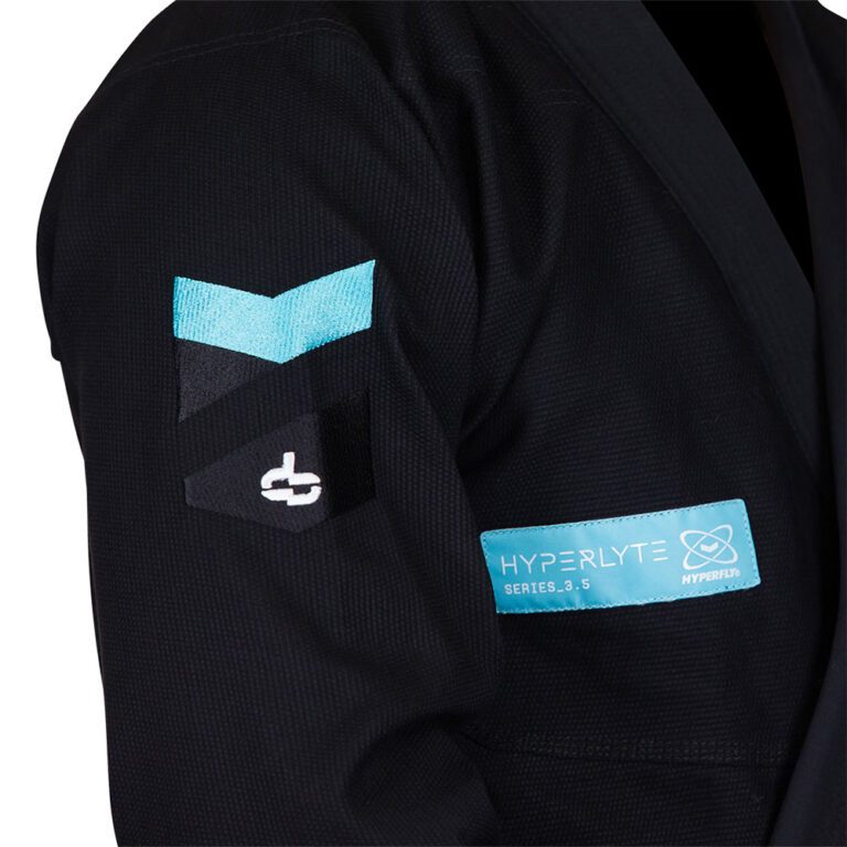 Hyperfly BJJ Gi Hyperlyte 3.5 black/tiffany - Hyperfly Europe