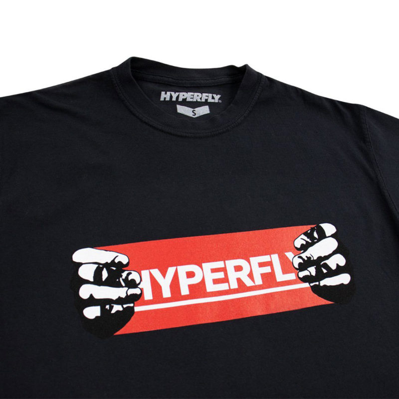 Hyperfly T-shirt Hands black - Hyperfly Europe