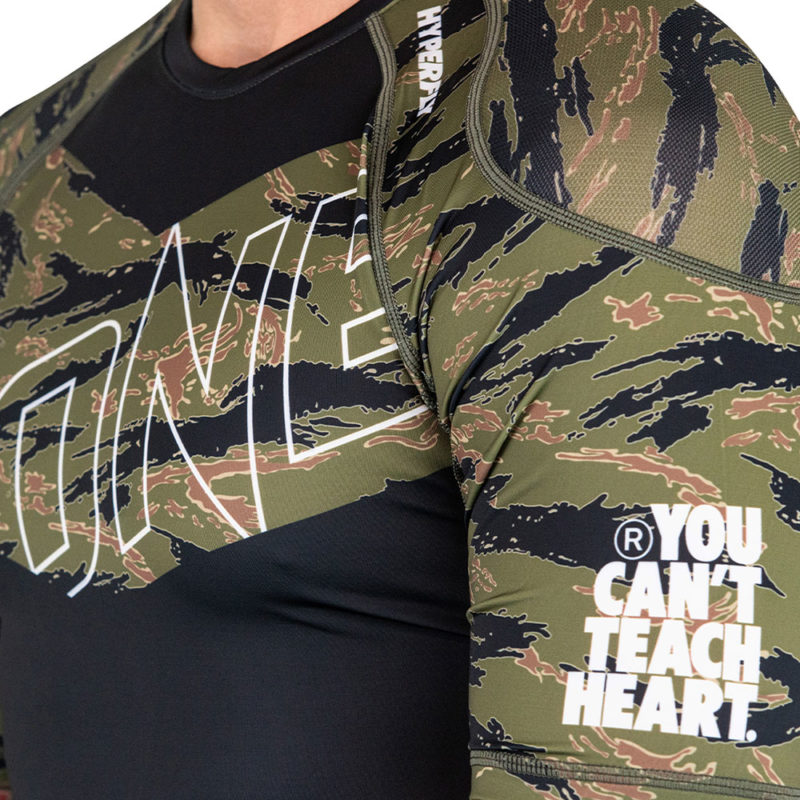 Hyperfly x One Rashguard ProComp Short Sleeve tiger camo - Hyperfly Europe